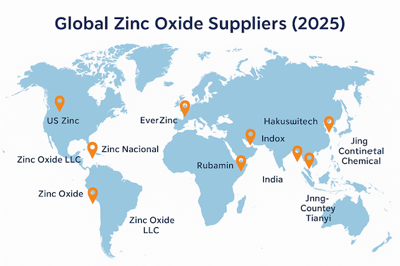 Top 10 Zinc Oxide Manufacturers & Wholesale Suppliers in 2025 - Quality ...